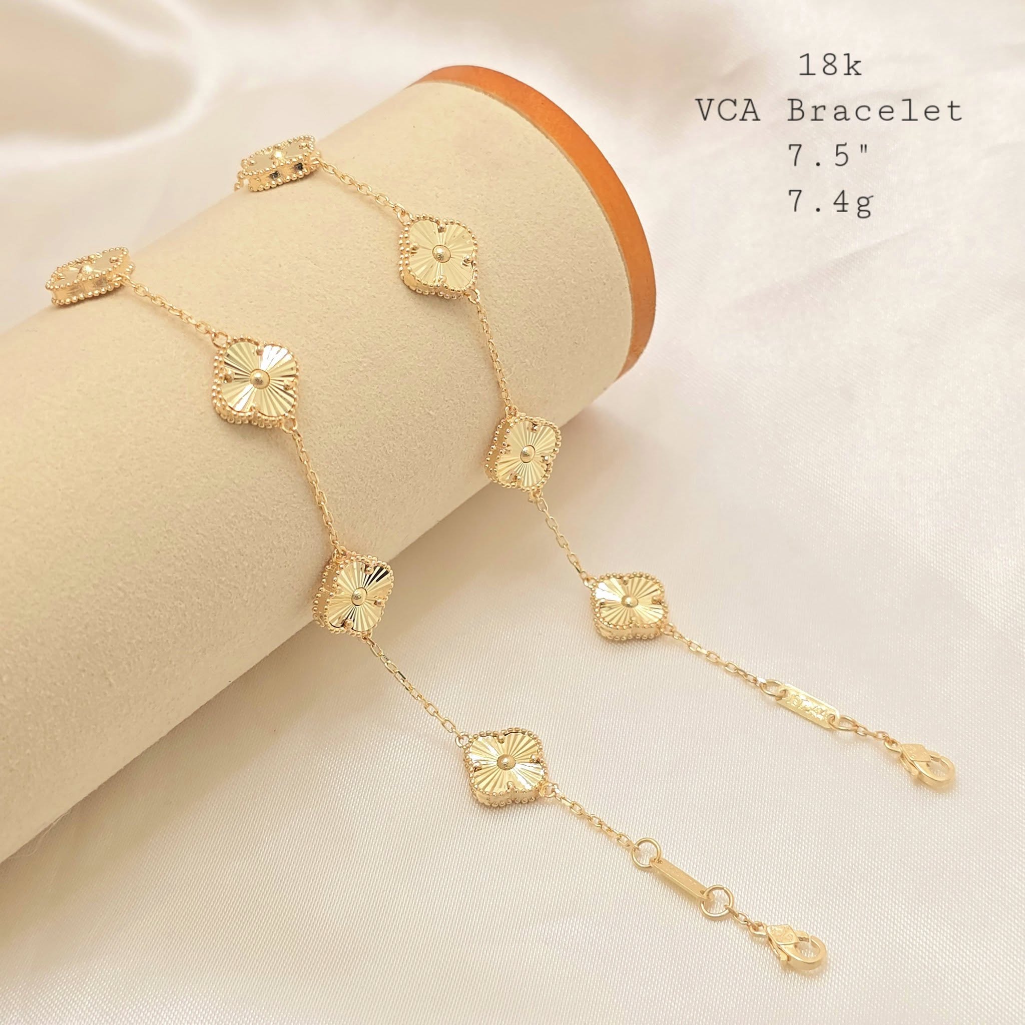 VCA Gold Bracelet – Bee Beauty Essentials