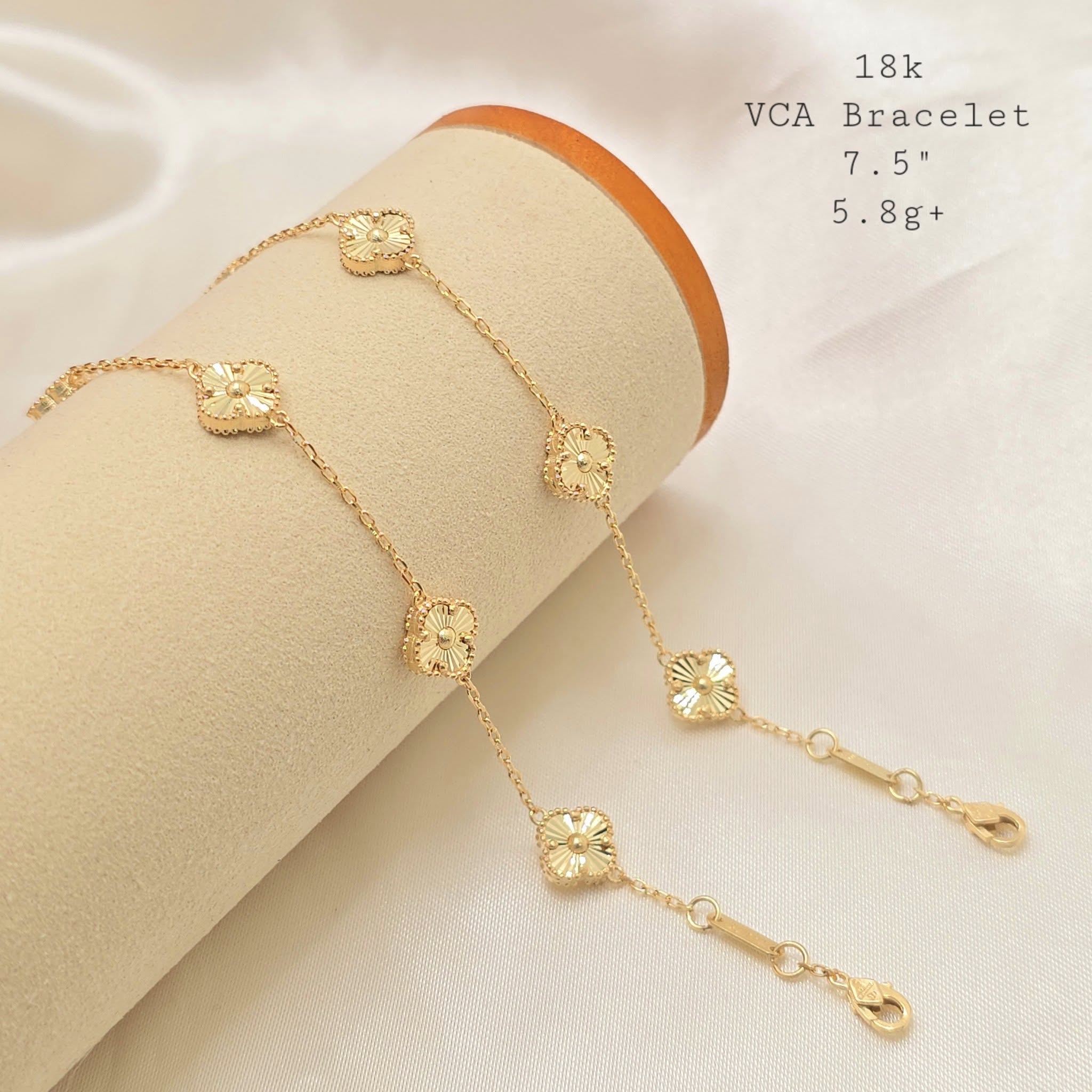 VCA Gold Bracelet – Bee Beauty Essentials