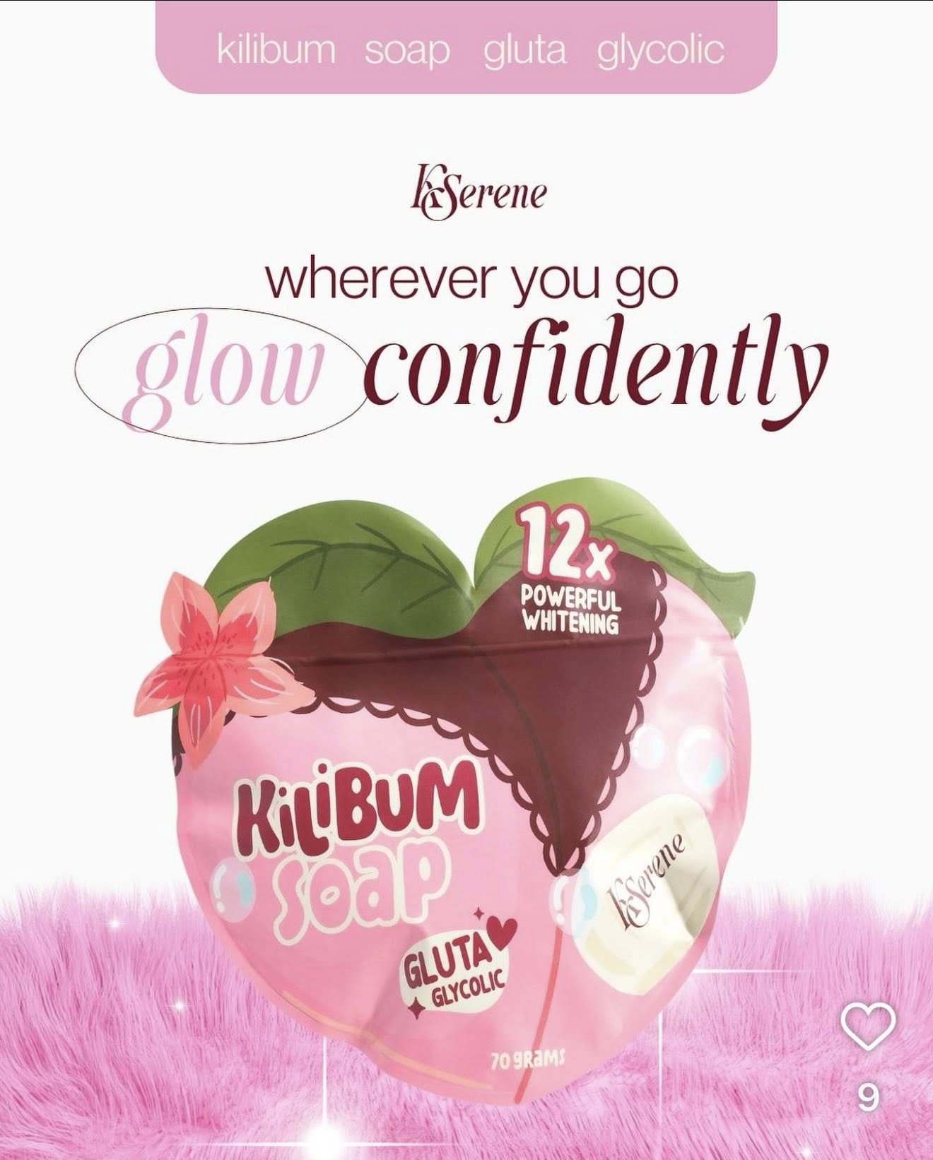 KSerene KILIBUM Soap 3x70grams – Bee Beauty Essentials