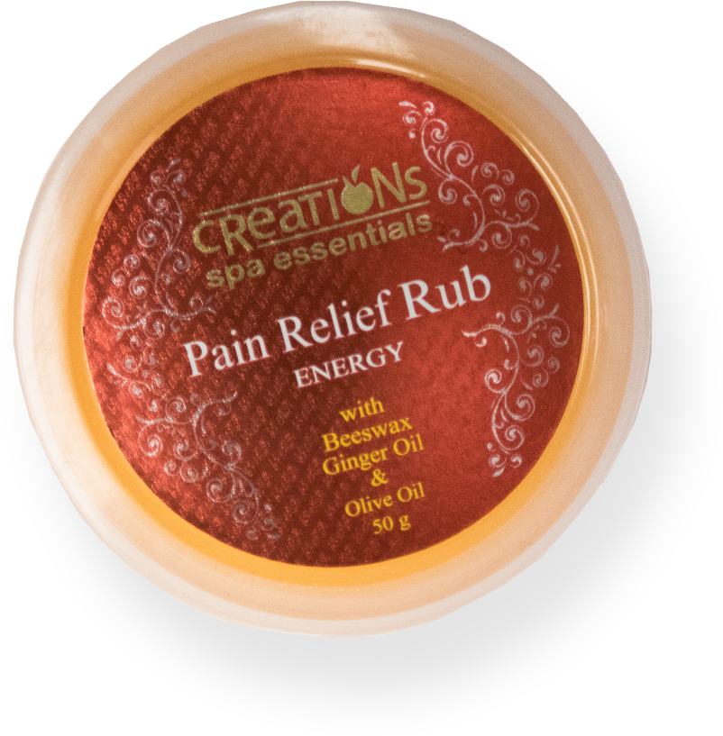 Creations Spa Essentials Pain Relief Rub – Energy 50g – Bee Beauty ...